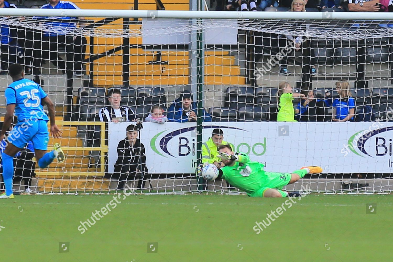 Notts County Goalkeeper Adam Collin1 Saves Editorial Stock Photo ...