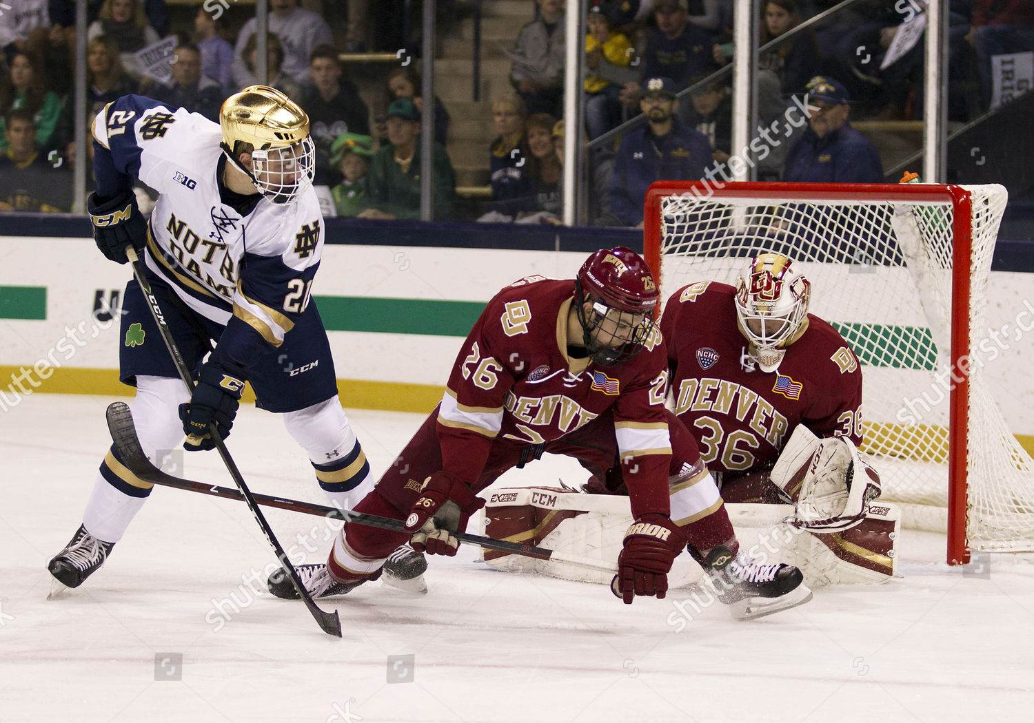 Denver Forward Jack Doremus 26 Blocks Editorial Stock Photo - Stock ...