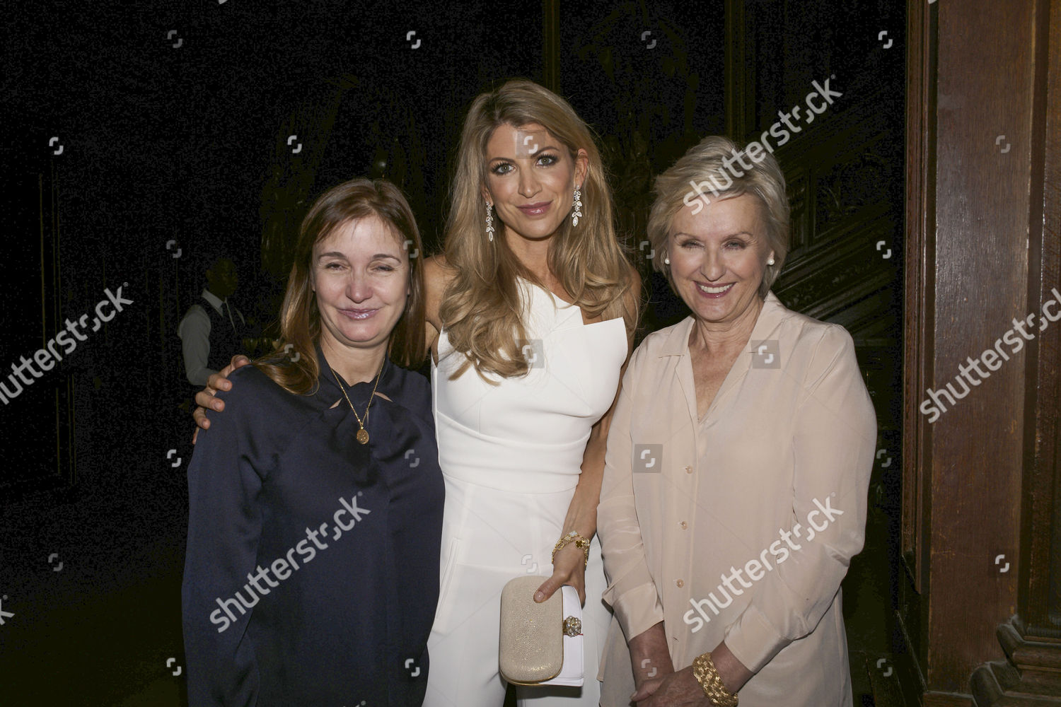 Catherine Ostler Natalie Livingstone Tina Brown Editorial Stock Photo ...