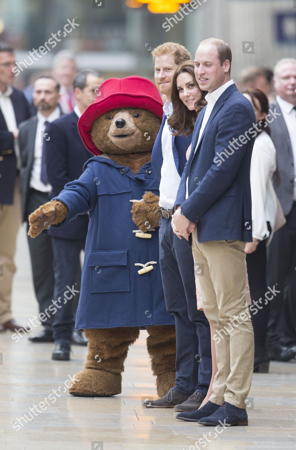 Paddington Bear Prince Harry Catherine Duchess Editorial Stock Photo ...