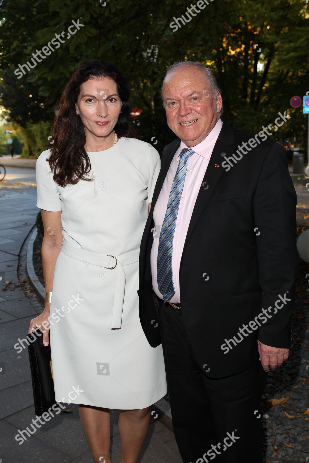 Heinz Winkler Girlfriend Daniela Hain Editorial Stock Photo - Stock ...