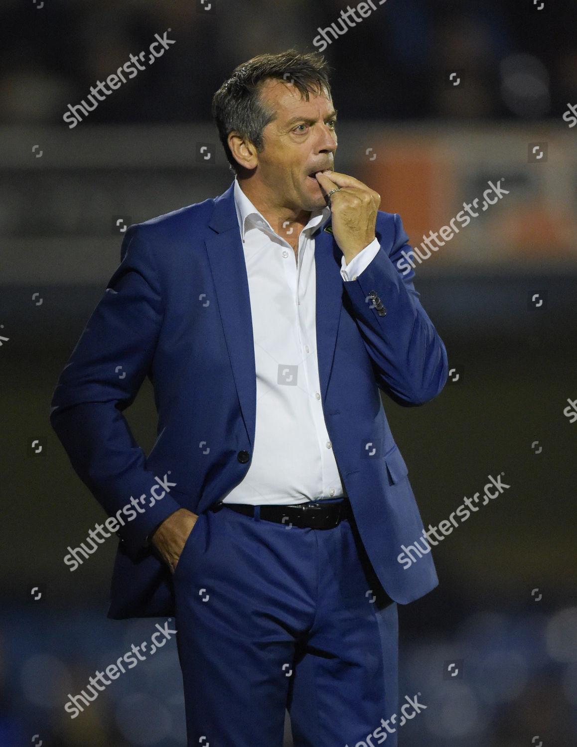 SOUTHEND UNITED MANAGER PHIL BROWN Editorial Stock Photo - Stock Image ...