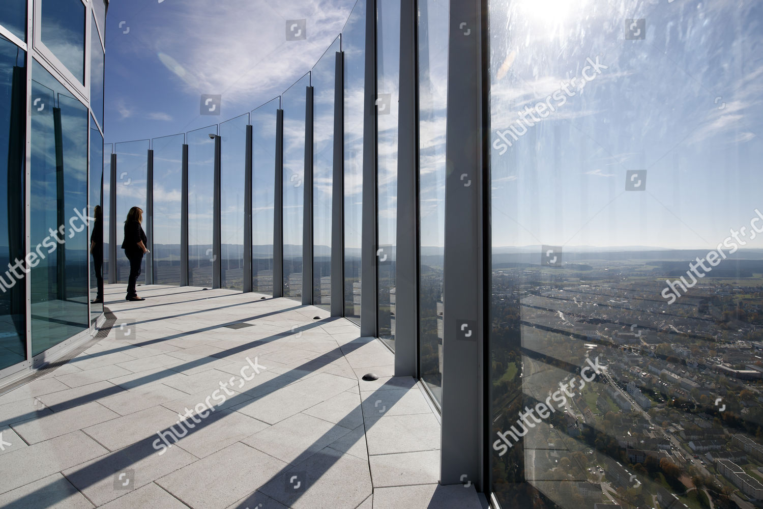 View Public Viewing Platform Thyssenkrupp Elevator Editorial Stock ...