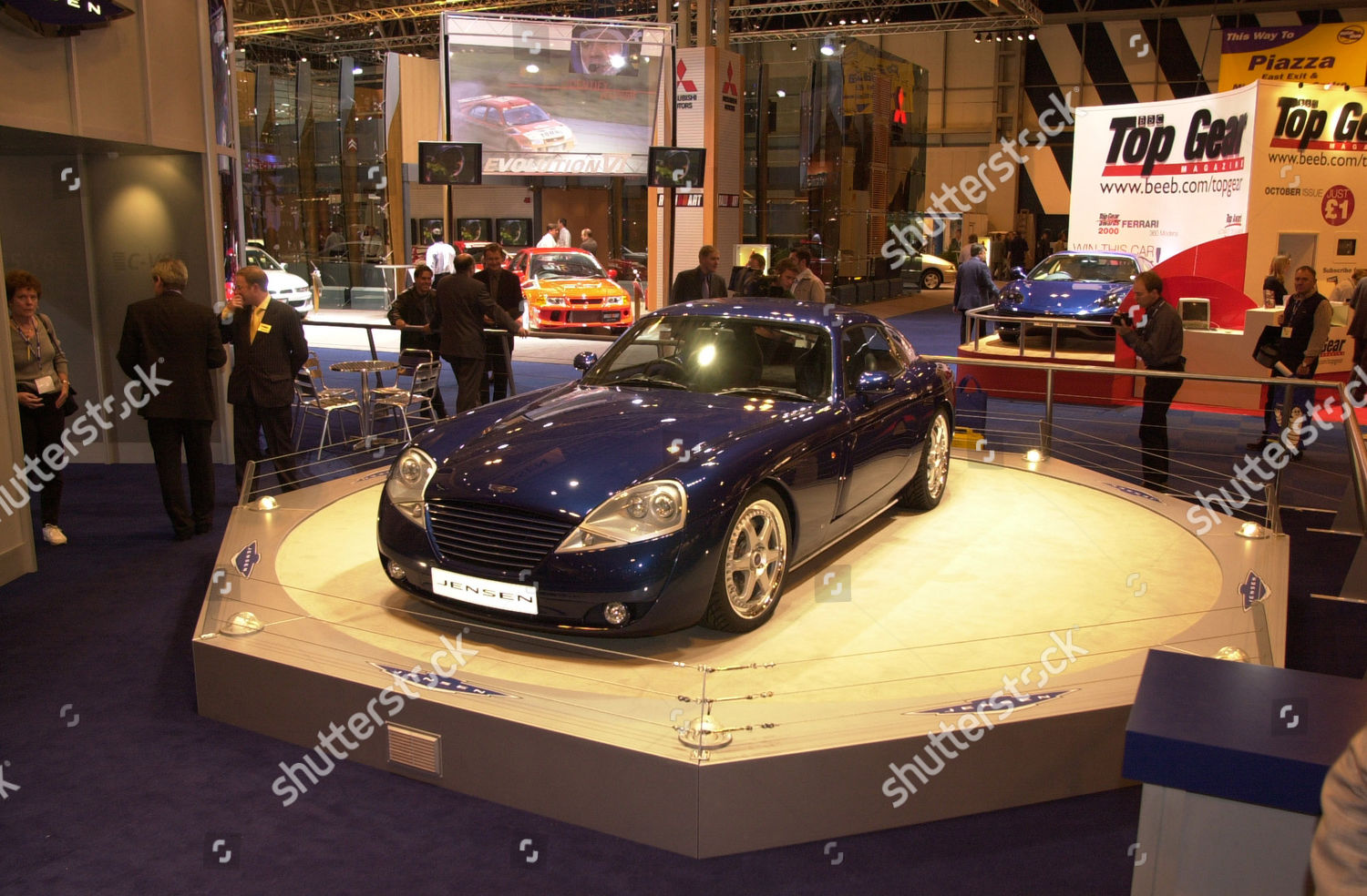 New Jensen Cv8 Car On Show Editorial Stock Photo - Stock Image ...