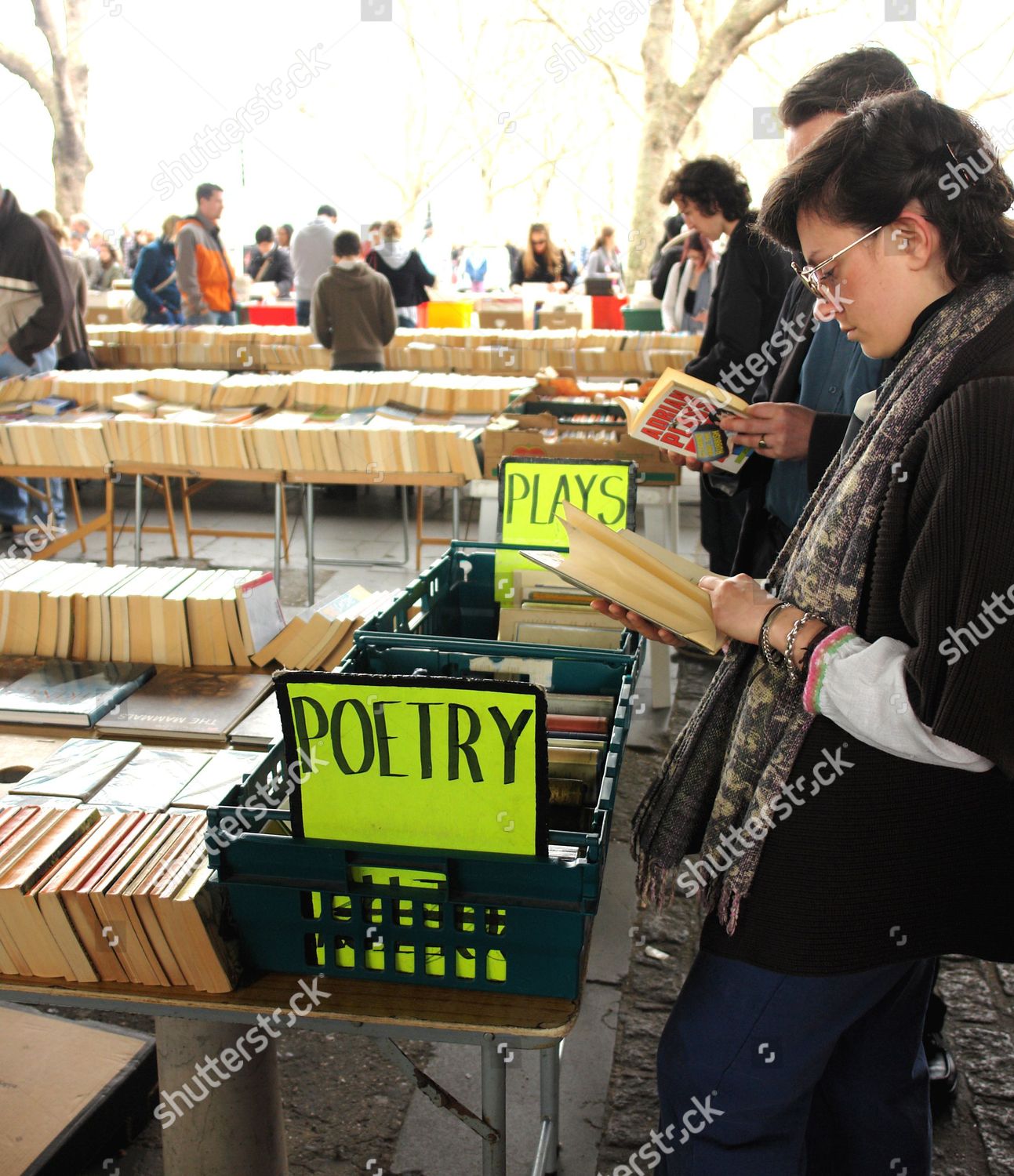 Weekly Second Hand Book Market Held Editorial Stock Photo - Stock Image ...