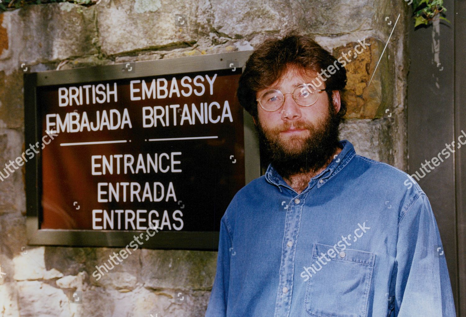 Timothy Cowley British Embassy Employee Kidnapped Editorial Stock Photo ...