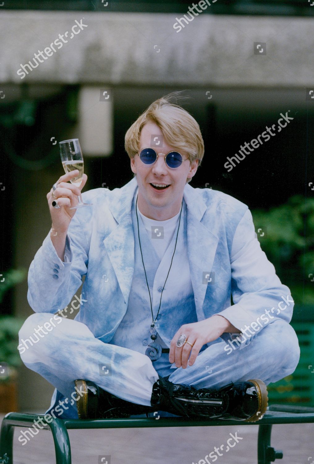 Andy Crane Childrens Tv Presenter Celebrates Editorial Stock Photo ...