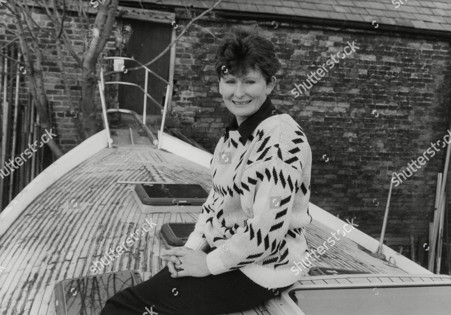 Judy Crellin Whose Husband Keith Has Editorial Stock Photo - Stock ...
