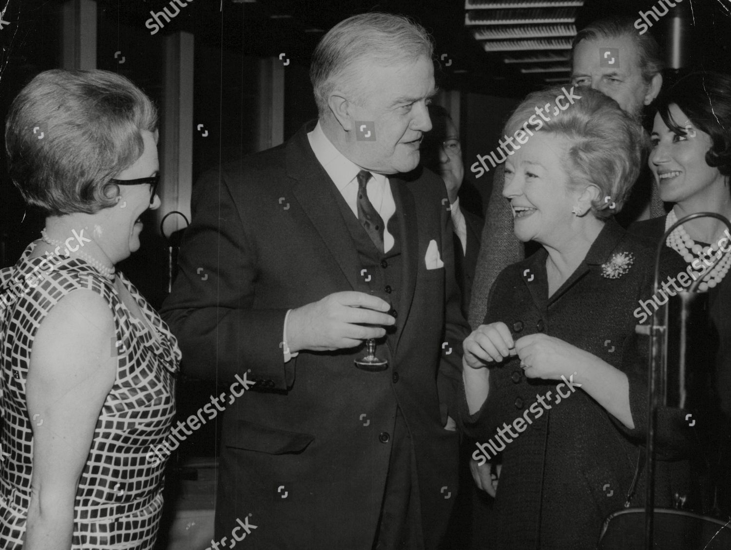 Actor Andrew Cruickshank Wife Actress Beryl Editorial Stock Photo ...