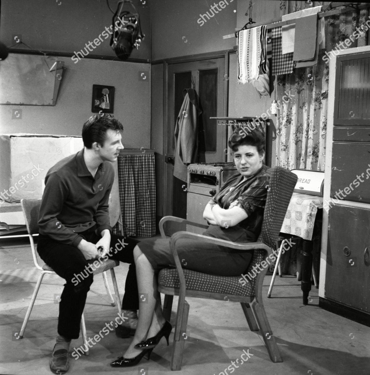 Philp Lowrie Dennis Tanner Pat Phoenix Editorial Stock Photo - Stock ...