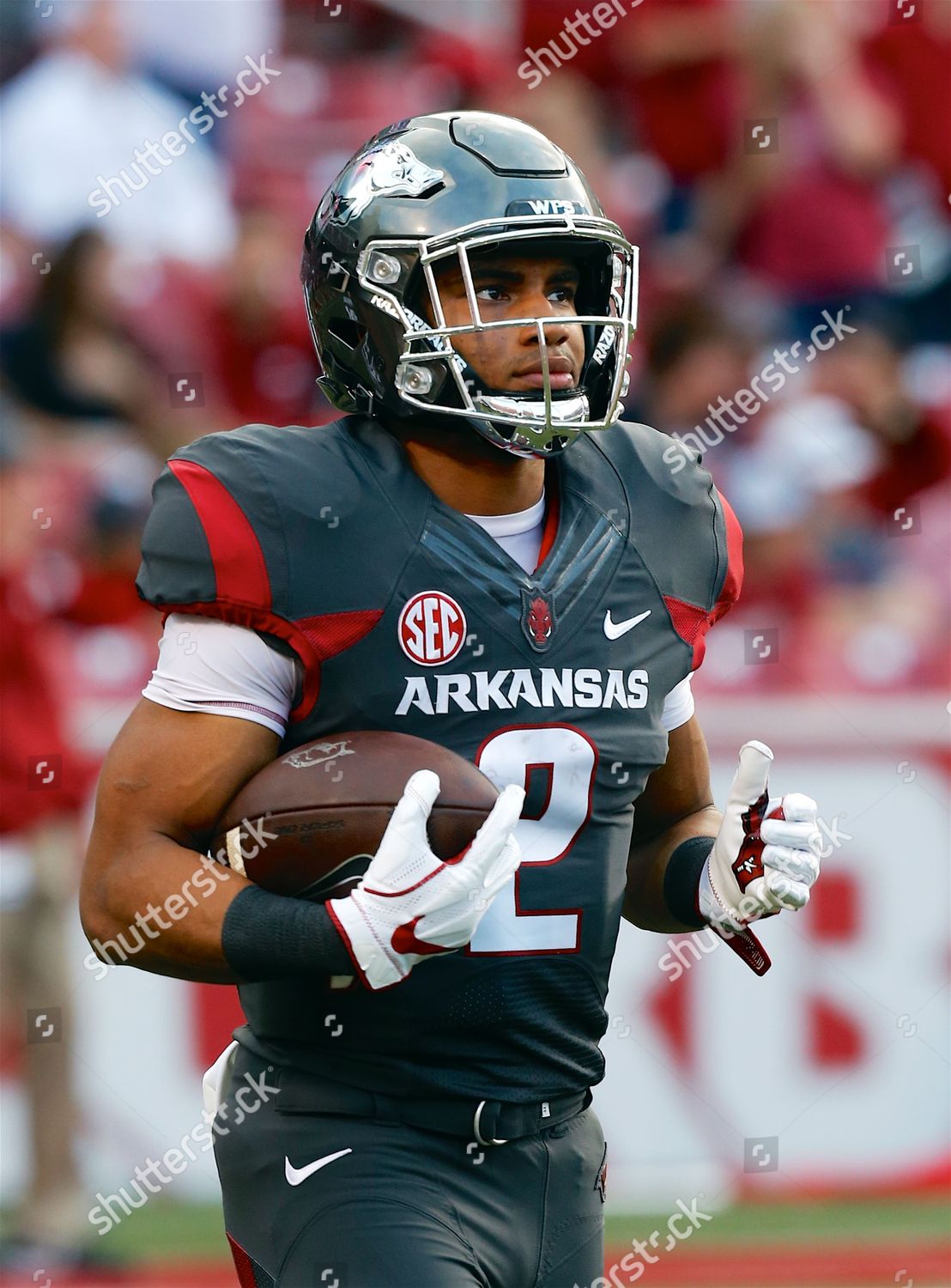 Razorback Running Back Chase Hayden 2 Editorial Stock Photo - Stock ...