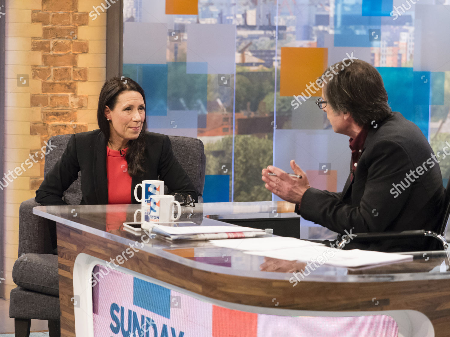 Debbie Abrahams Robert Peston Editorial Stock Photo - Stock Image ...