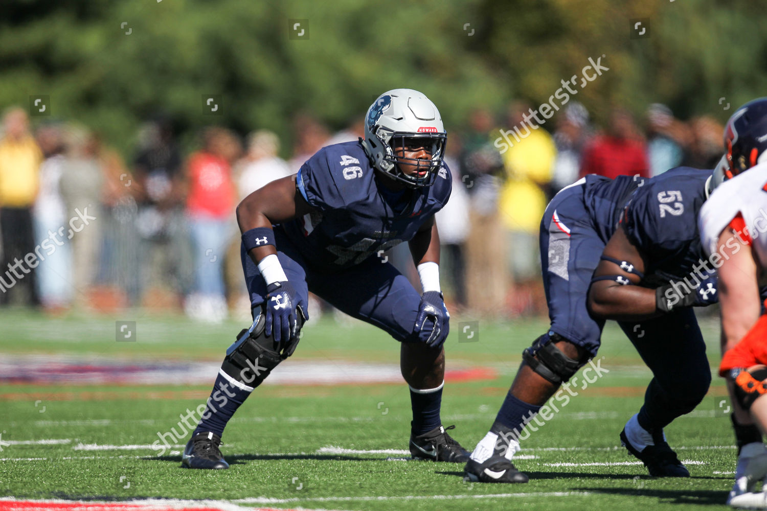 Howard Bison Linebacker Leon Fields Ii Editorial Stock Photo - Stock ...