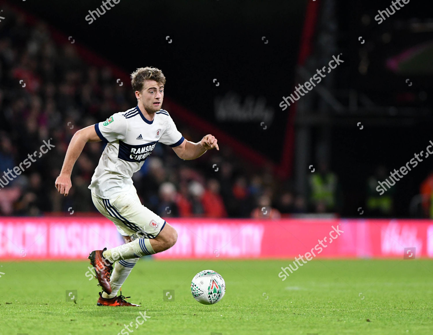 Patrick Bamford Middlesbrough On Ball During Editorial Stock Photo ...