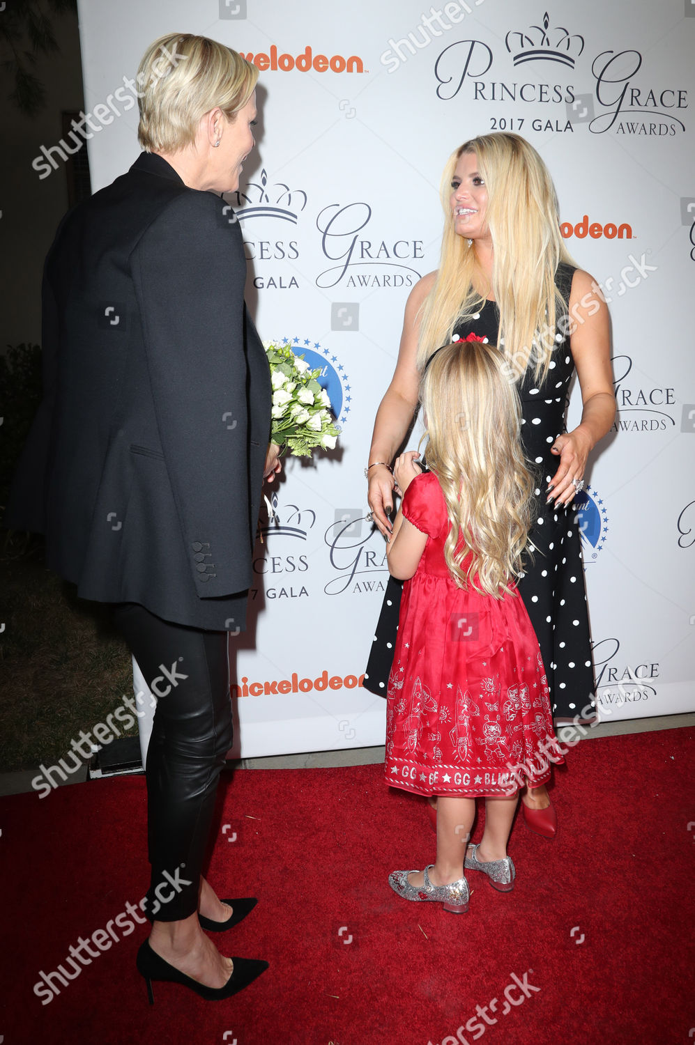 Princess Charlene Jessica Simpson Maxwell Drew Editorial Stock Photo ...