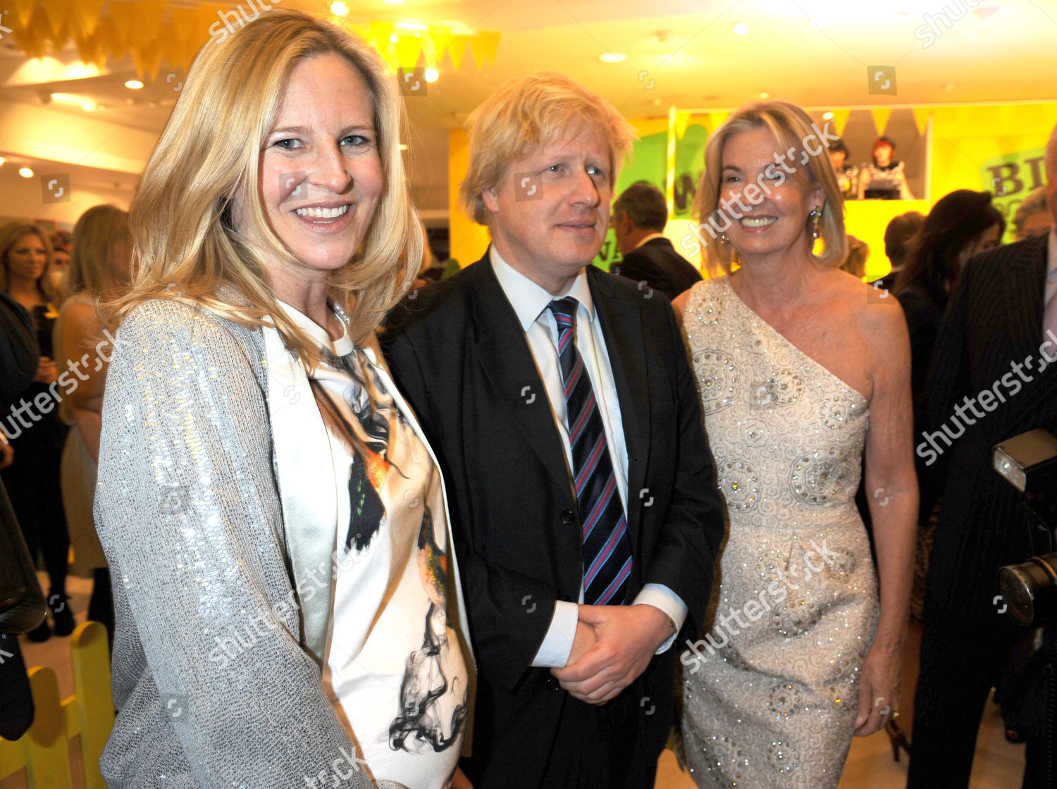 Hillary Weston Boris Johnson Alannah Weston Editorial Stock Photo ...