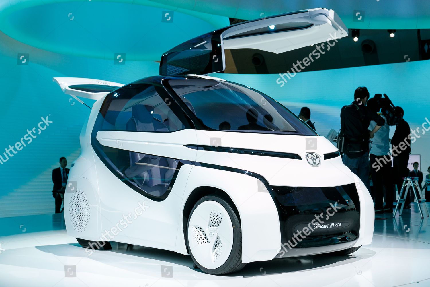 Toyota Concepti Ride Autonomous Vehicle On Editorial Stock Photo ...