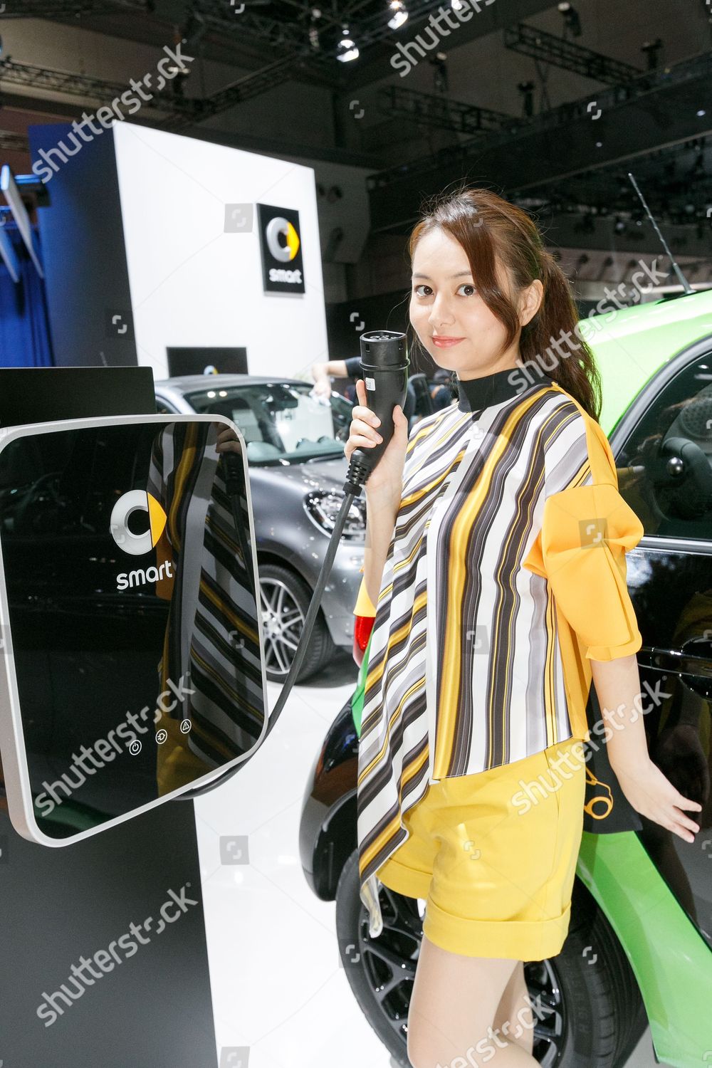 Booth Assistant Poses Photograph During 45th Editorial Stock Photo ...