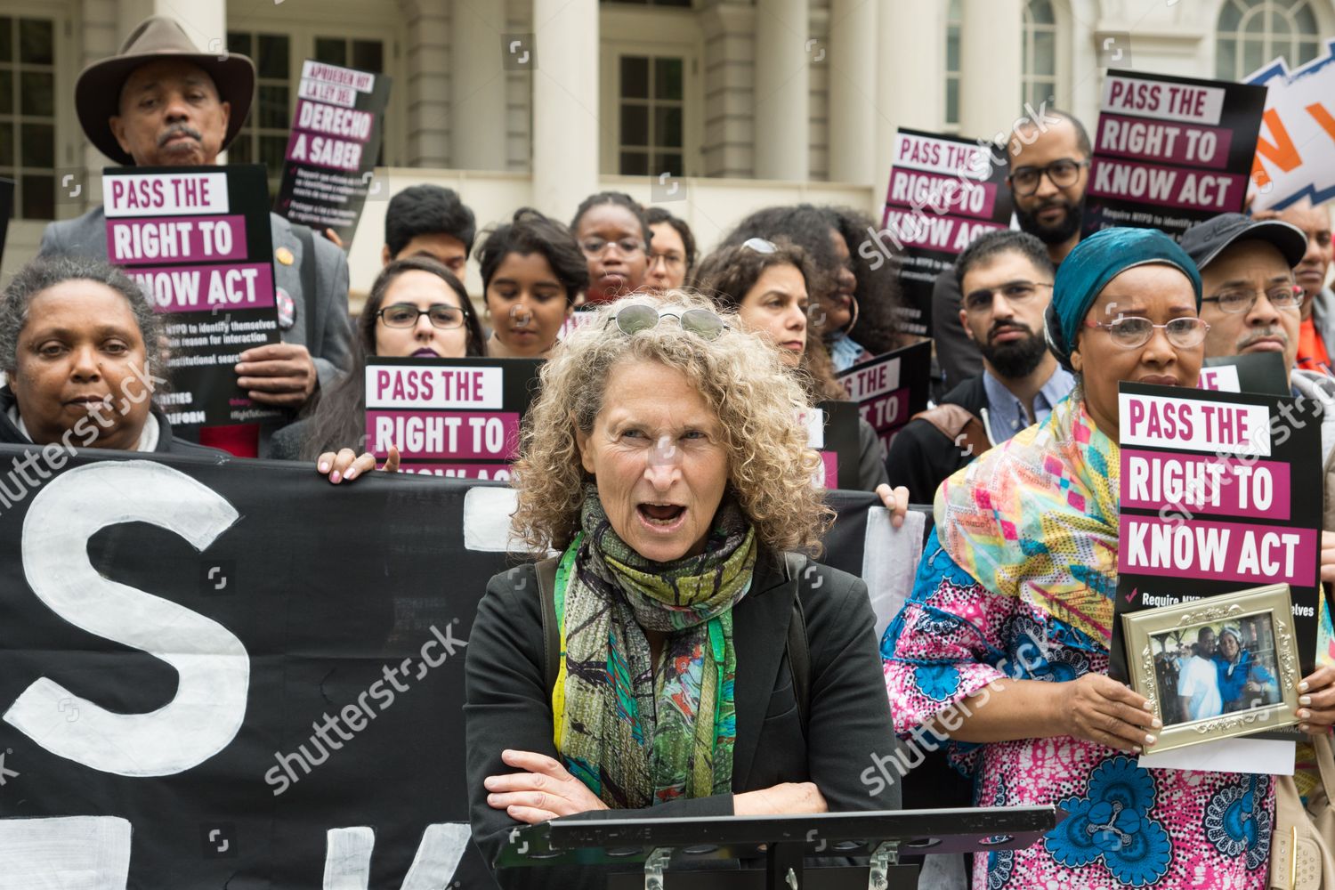 Donna Lieberman Executive Director New York Editorial Stock Photo ...