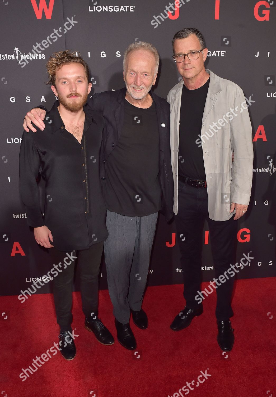 Justin Bell Tobin Bell Mark Burg Editorial Stock Photo - Stock Image ...