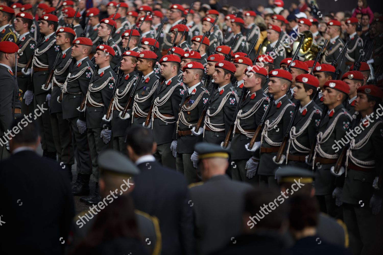 Members Honour Guard Austrian Armed Forces Editorial Stock Photo ...