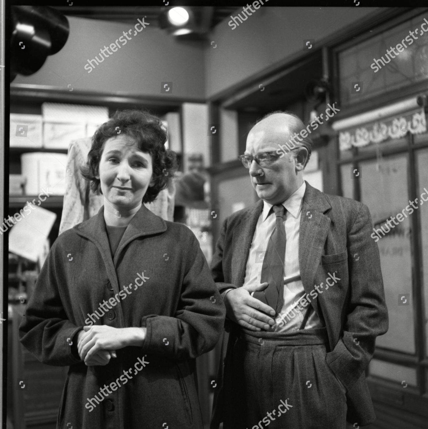Eileen Derbyshire Emily Nugent Arthur Lowe Editorial Stock Photo ...