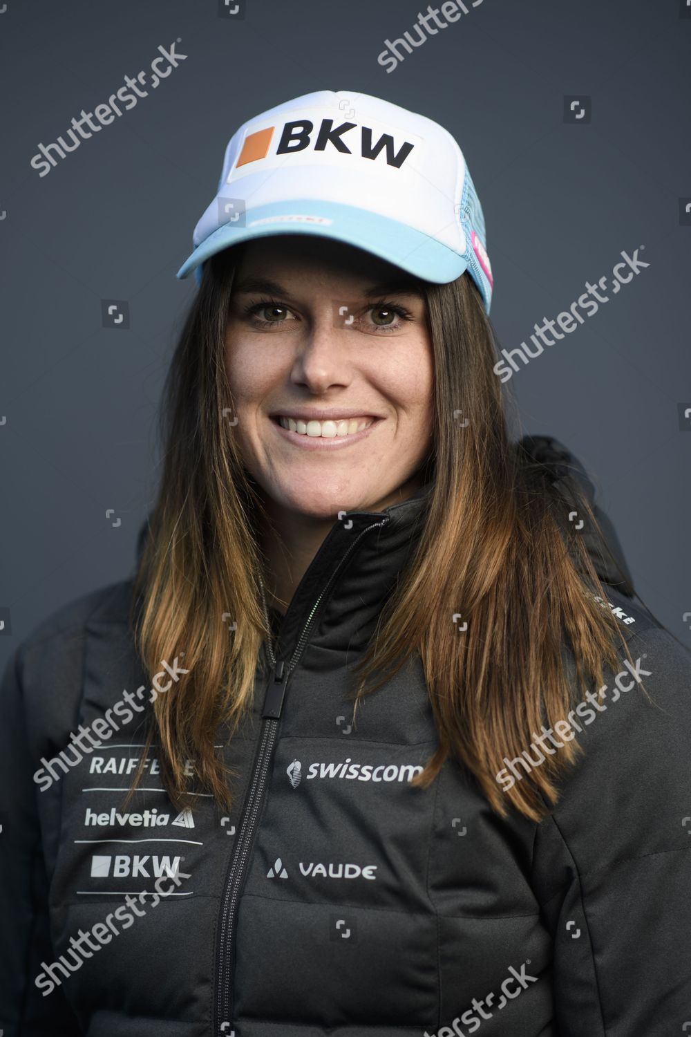 Elena Stoffel Switzerland Poses During Press Editorial Stock Photo ...