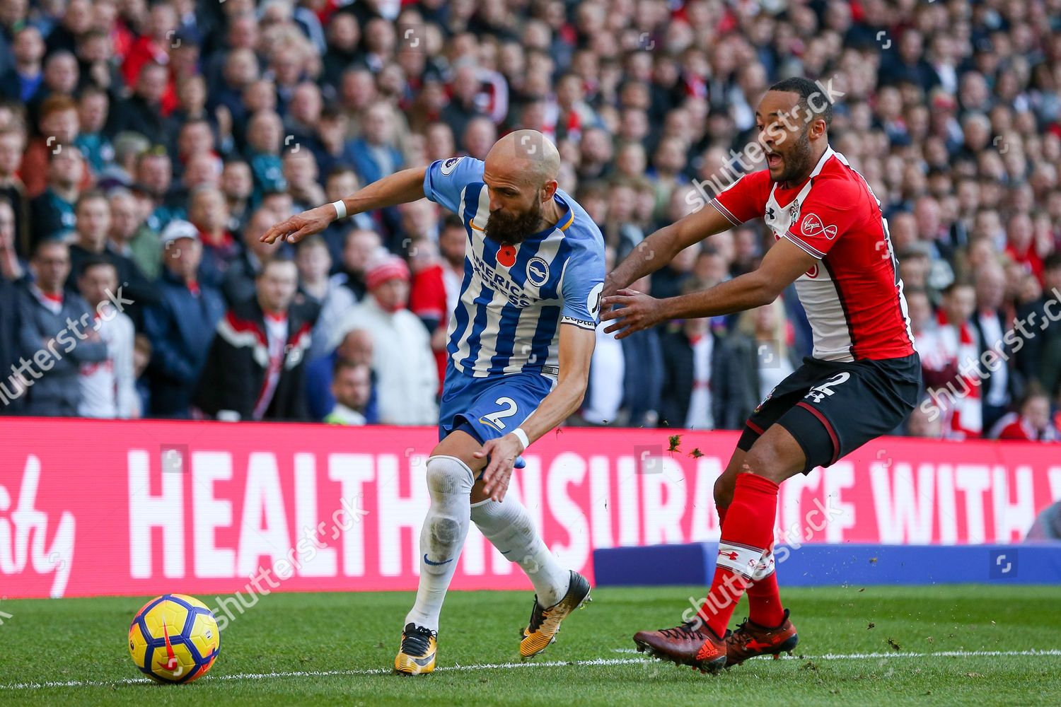 Brighton Hove Albion Defender Bruno 2 Editorial Stock Photo - Stock ...