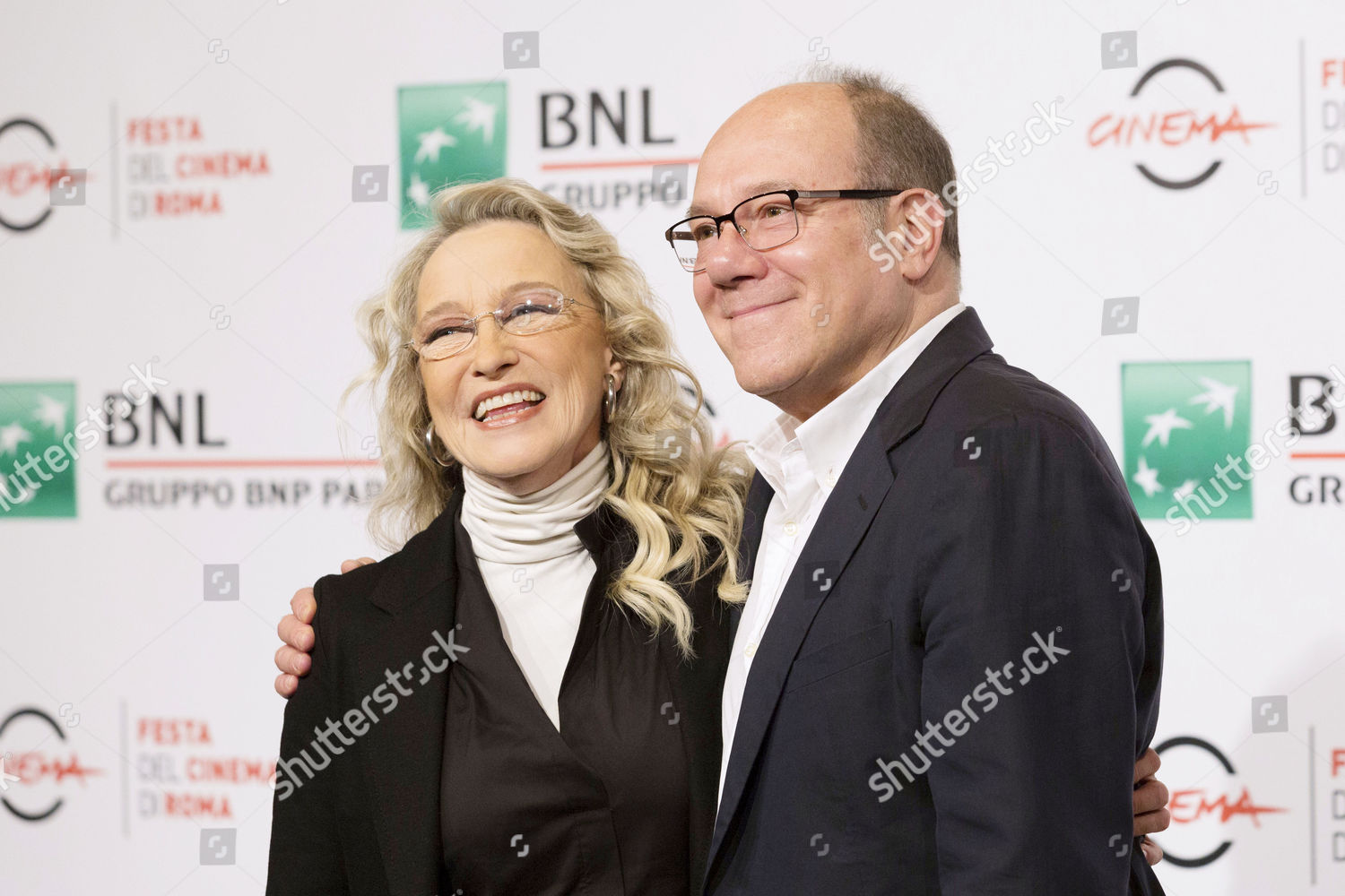 Carlo Verdone Eleonora Giorgi Editorial Stock Photo - Stock Image ...