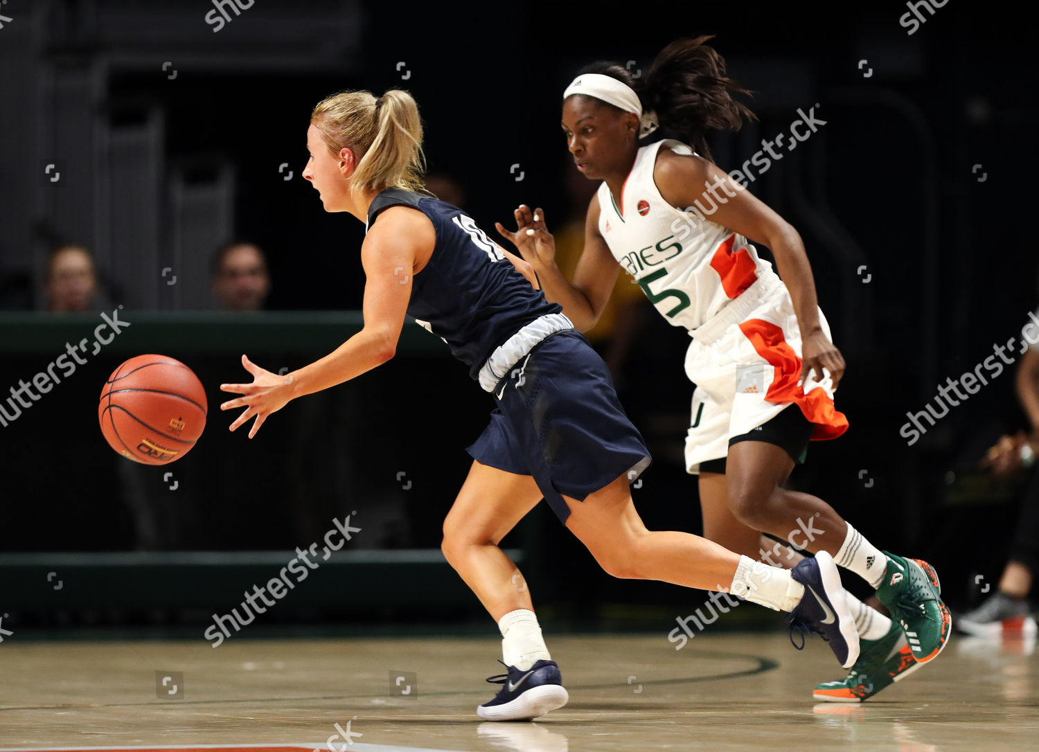 Nova Southeastern Sharks Guard Bree Matthews Editorial Stock Photo ...