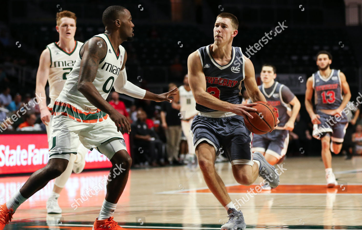 Newberry College Wolves Guard Marshall Lange Editorial Stock Photo ...