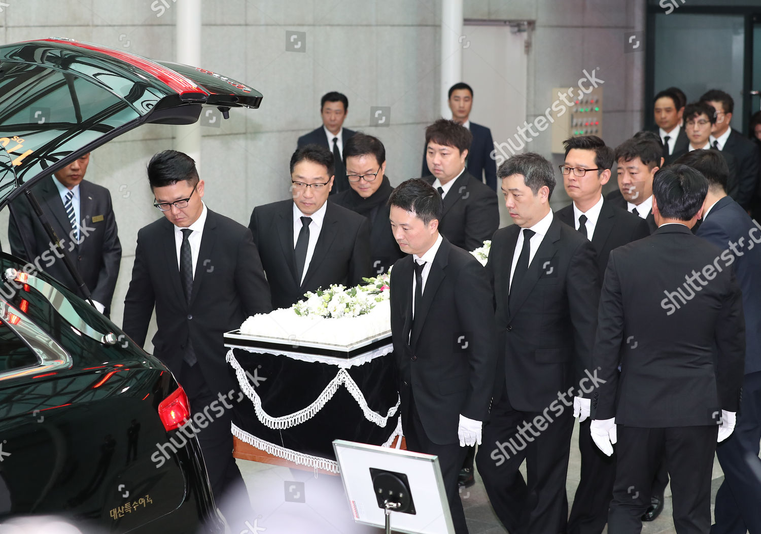 Members Funeral Procession Late South Korean Editorial Stock Photo ...