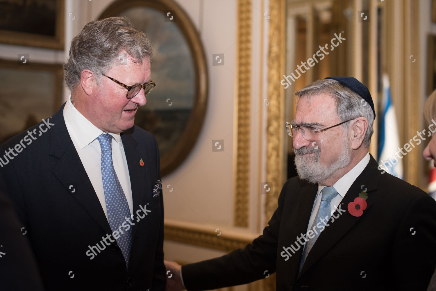 Lord Roderick Balfour Rabbi Lord Jonathan Editorial Stock Photo - Stock ...