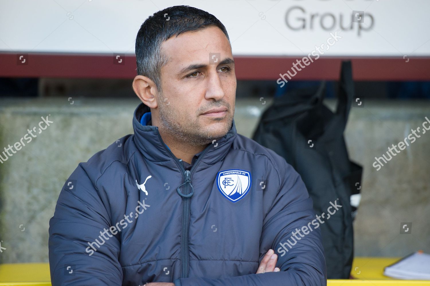 Chesterfield Manager Jack Lester During Fa Editorial Stock Photo ...