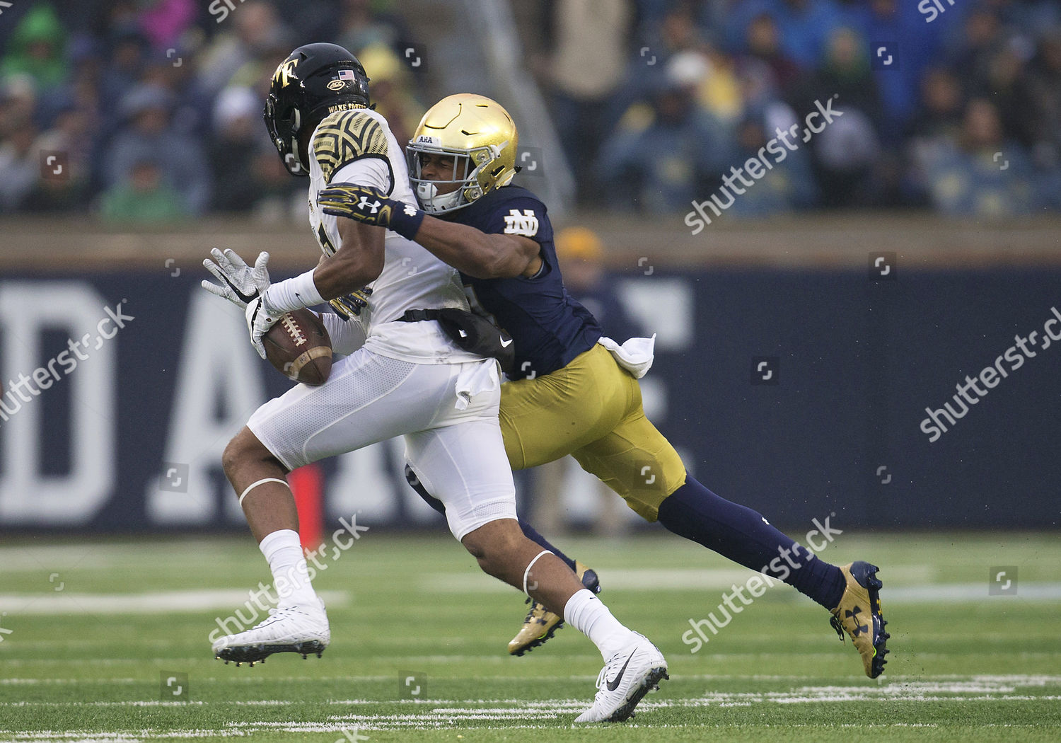 Notre Dame Safety Nick Coleman 24 Editorial Stock Photo - Stock Image ...