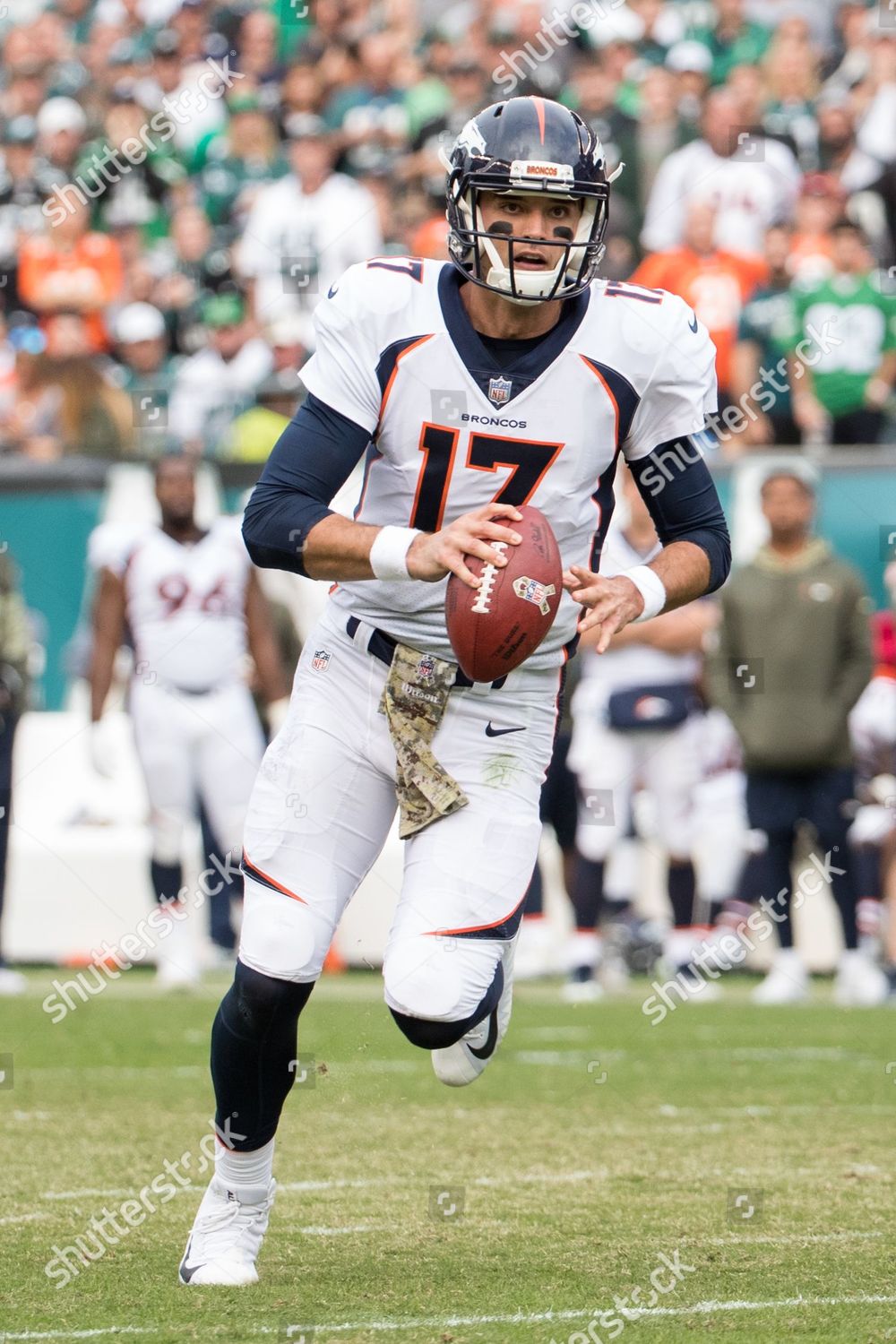 Denver Broncos Quarterback Brock Osweiler 17 Editorial Stock Photo ...