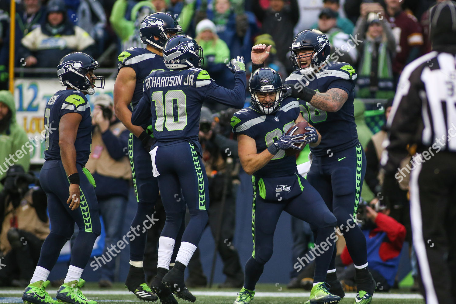 Seattle Seahawks Tight End Luke Willson Editorial Stock Photo - Stock ...