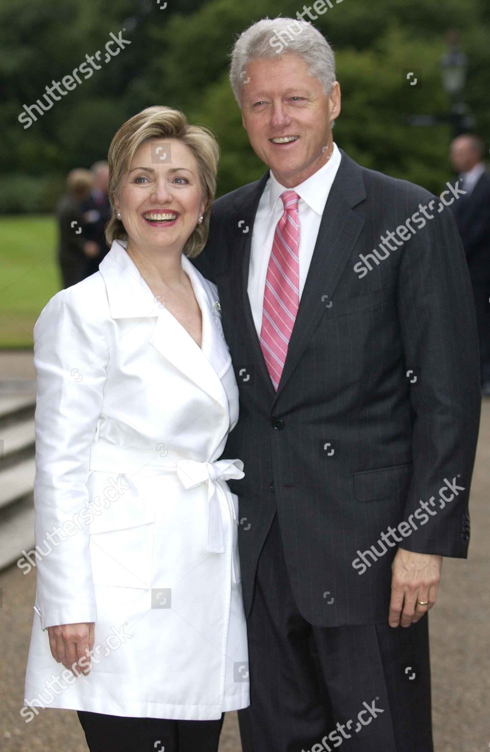 Bill Clinton His Wife Hillary Clinton Editorial Stock Photo - Stock ...