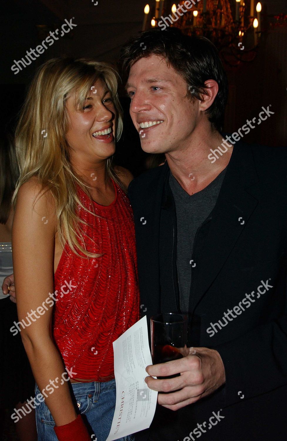 Tania Strecker Chris Brosnan Editorial Stock Photo - Stock Image ...
