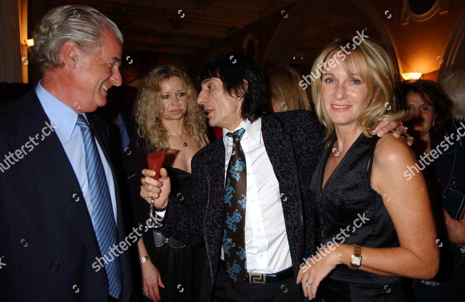 Lord Tim Bell Jo Ronnie Wood Editorial Stock Photo - Stock Image ...