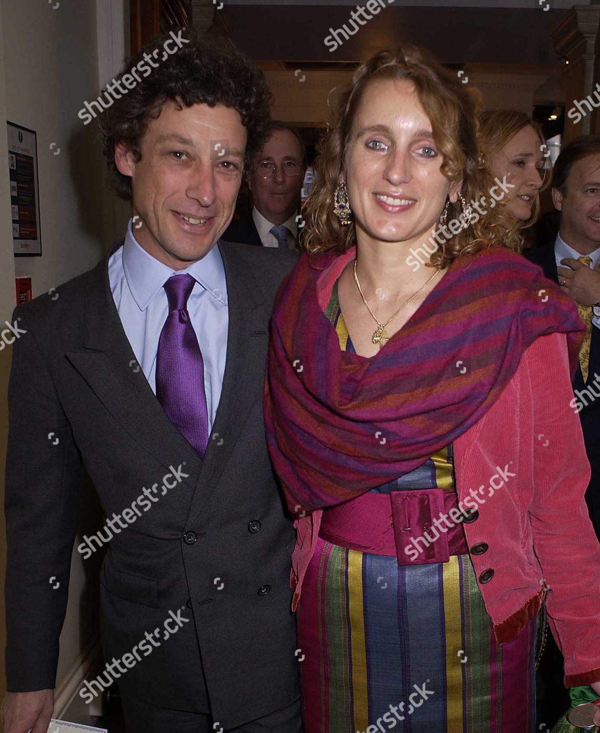 Adam Zamoyski His Wife Emma Sergeant Editorial Stock Photo - Stock ...