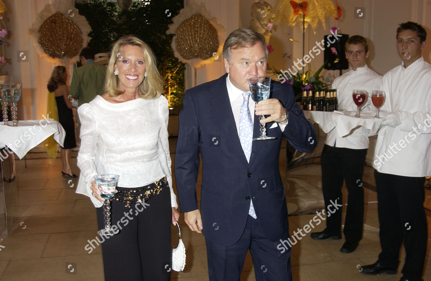 Lord Anthony Bamford His Wife Lady Editorial Stock Photo - Stock Image ...