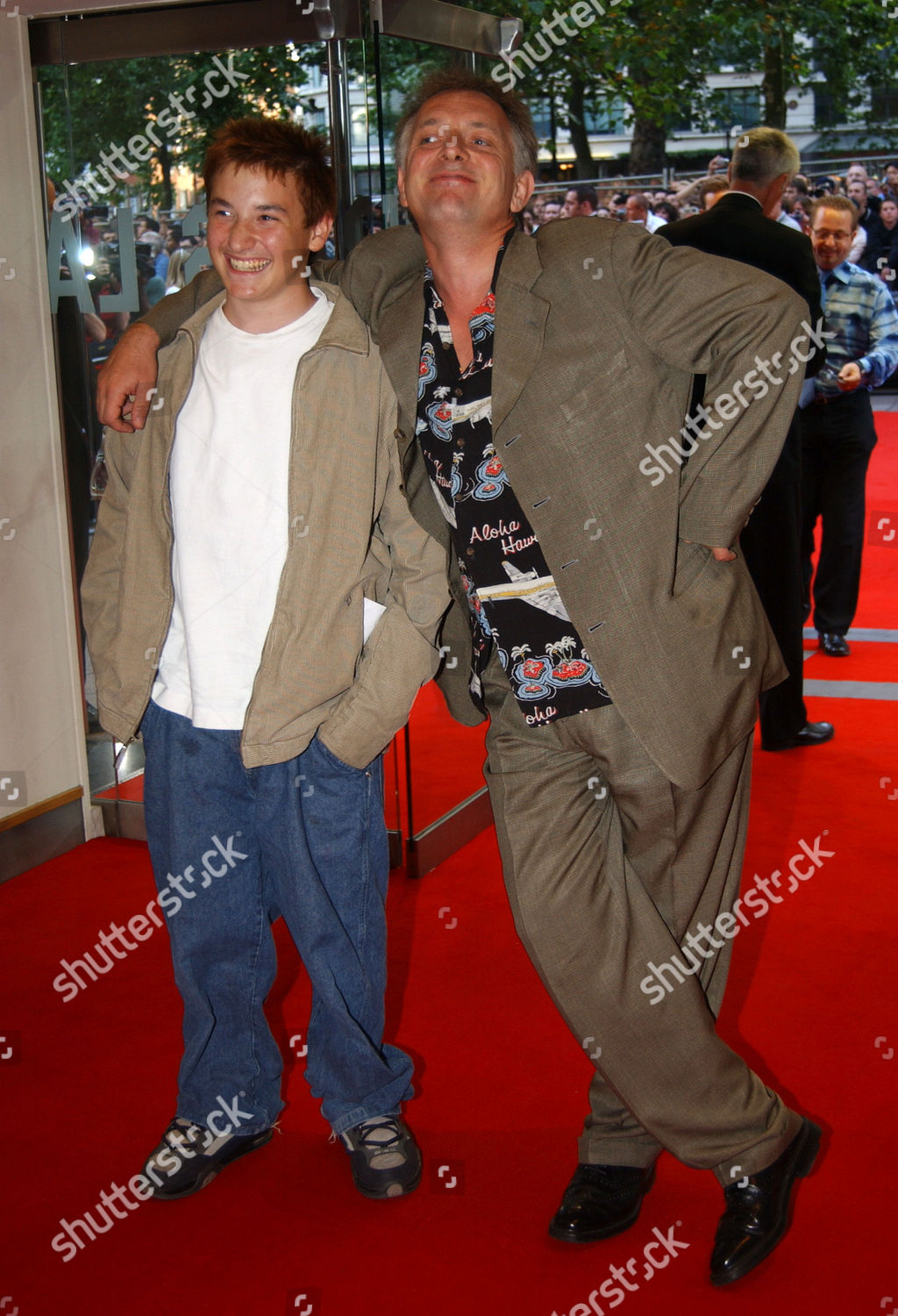 Rik Mayall His Son Sidney Editorial Stock Photo - Stock Image ...