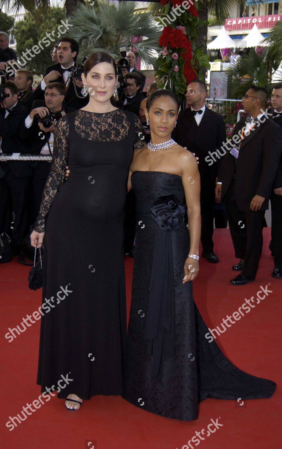 Carrieanne Moss Jada Pinkett Smith Editorial Stock Photo - Stock Image ...