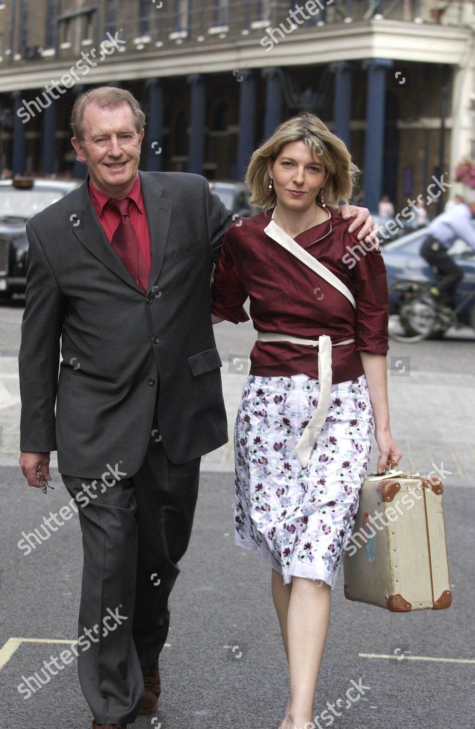 Corin Redgrave His Daughter Jemma Redgrave Editorial Stock Photo ...