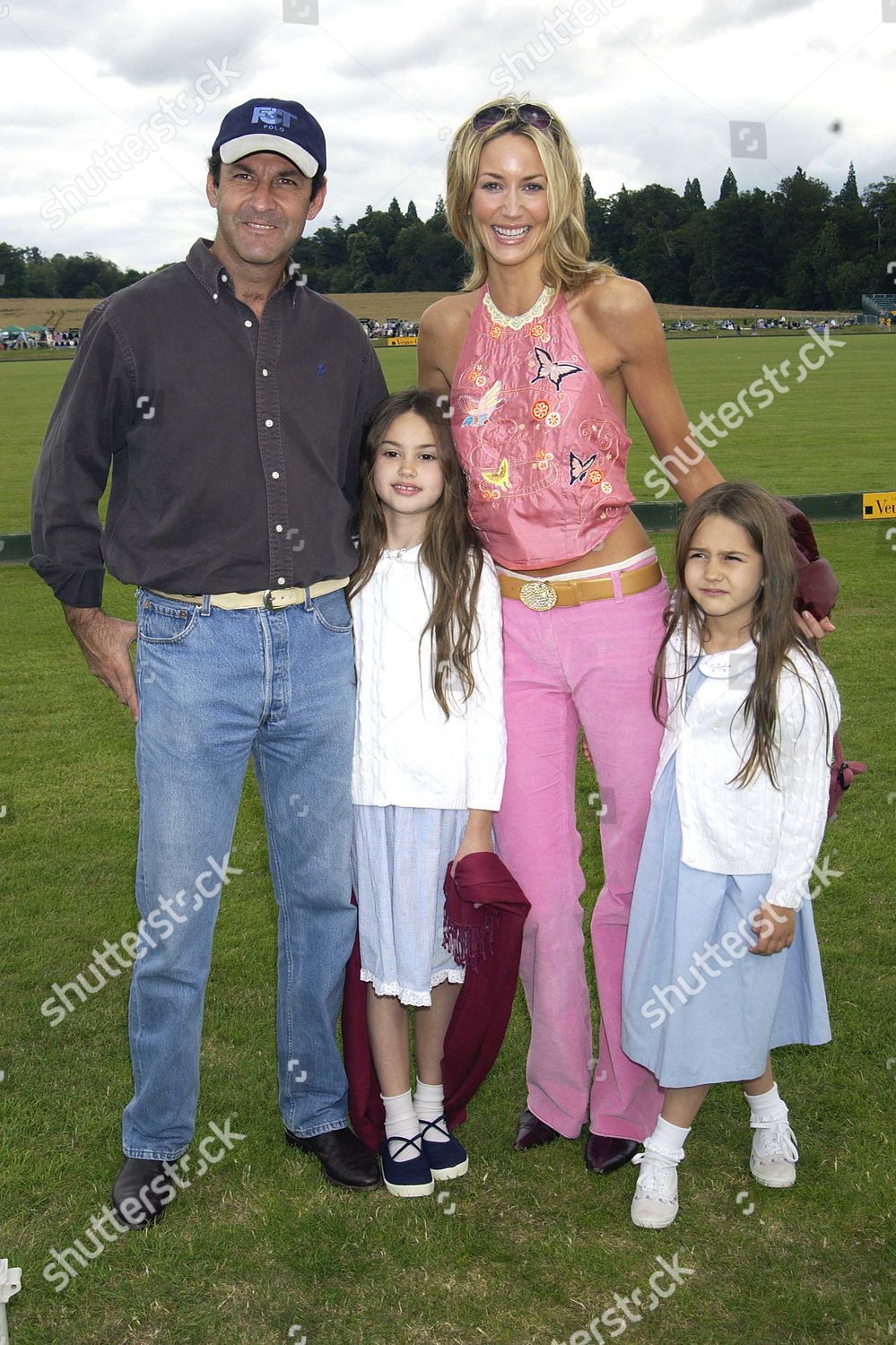 Lisa Butcher Her Daughters Amber Olivia Editorial Stock Photo - Stock ...