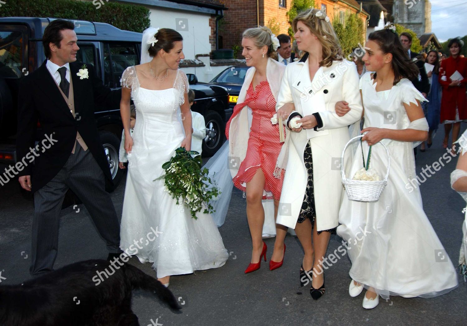 Bride Alice Elliot Groom Luke Irwin Editorial Stock Photo - Stock Image ...