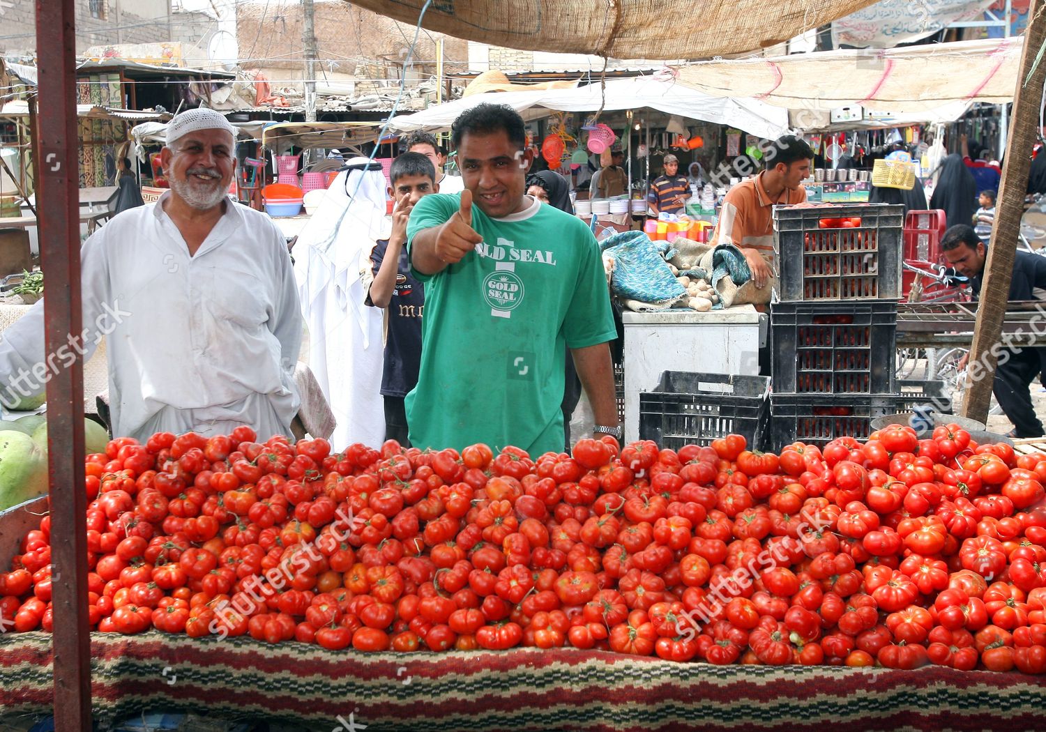 Tomatoes Being Sold By Iraqi Market Editorial Stock Photo - Stock Image ...