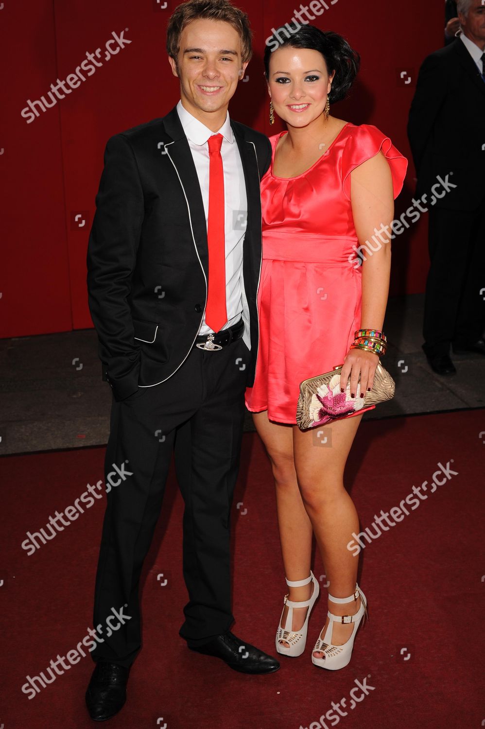 Jack P Shepherd Girlfriend Lauren Sheppy Editorial Stock Photo - Stock ...
