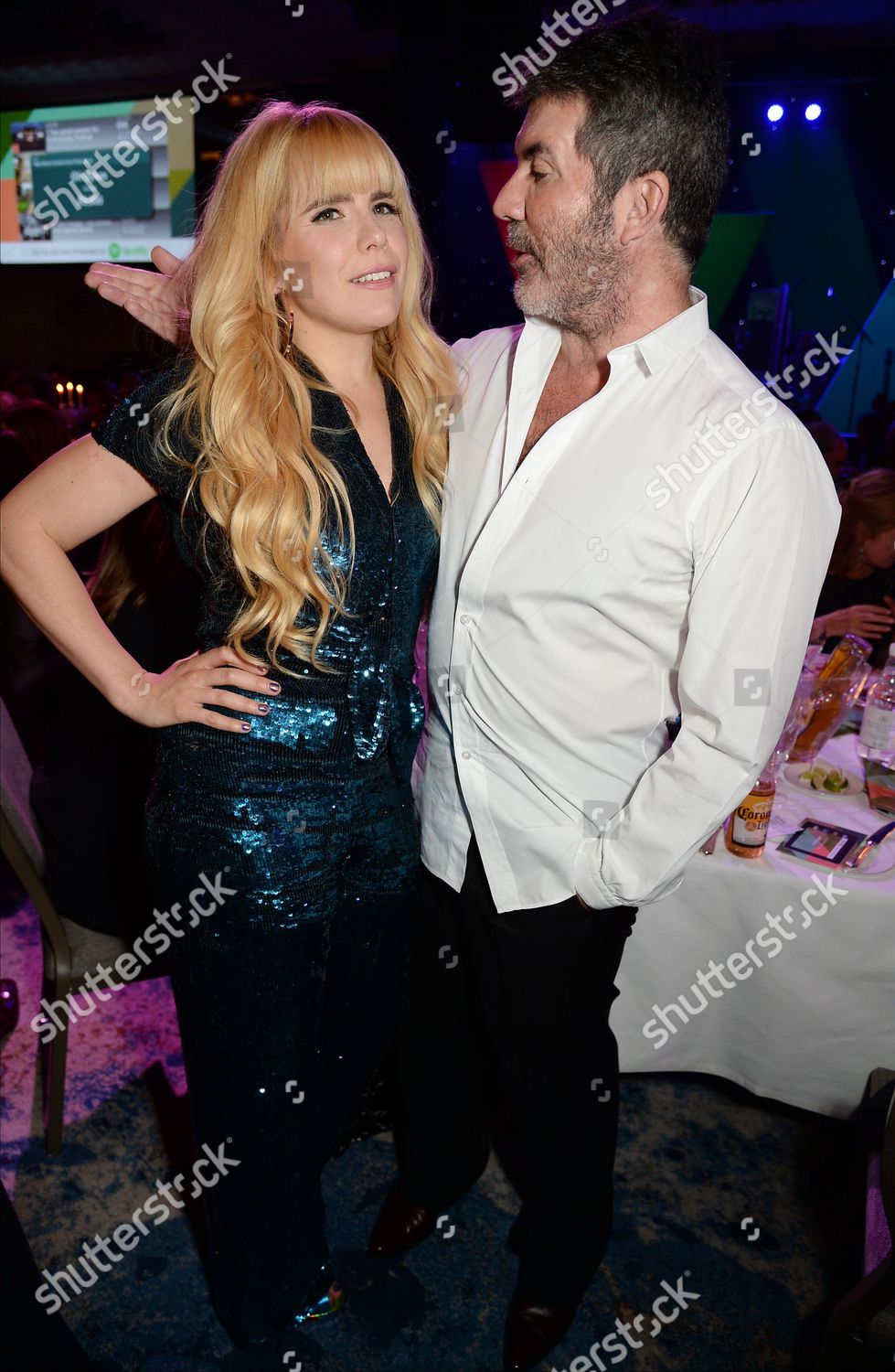 Paloma Faith Simon Cowell Editorial Stock Photo - Stock Image ...